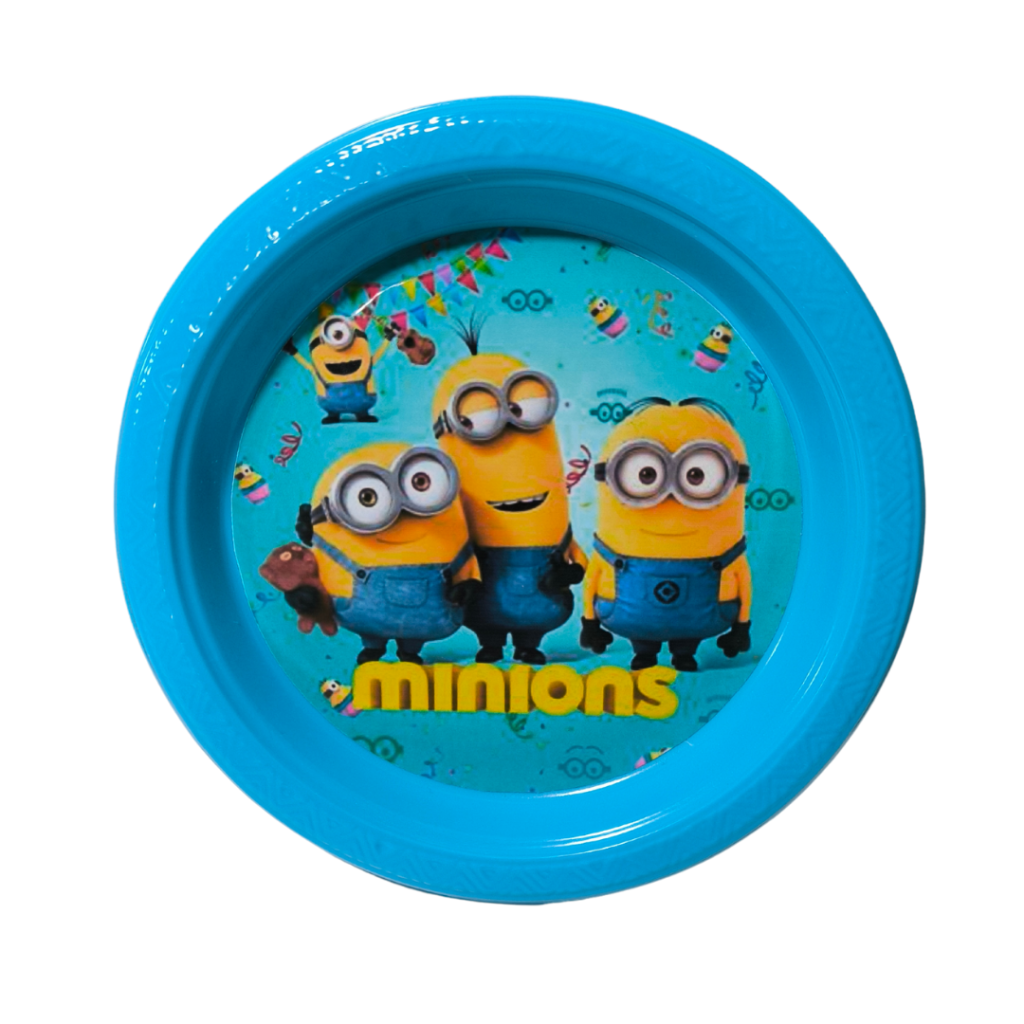 Pack 6 platos cumpleaños Minions – Dekotillon
