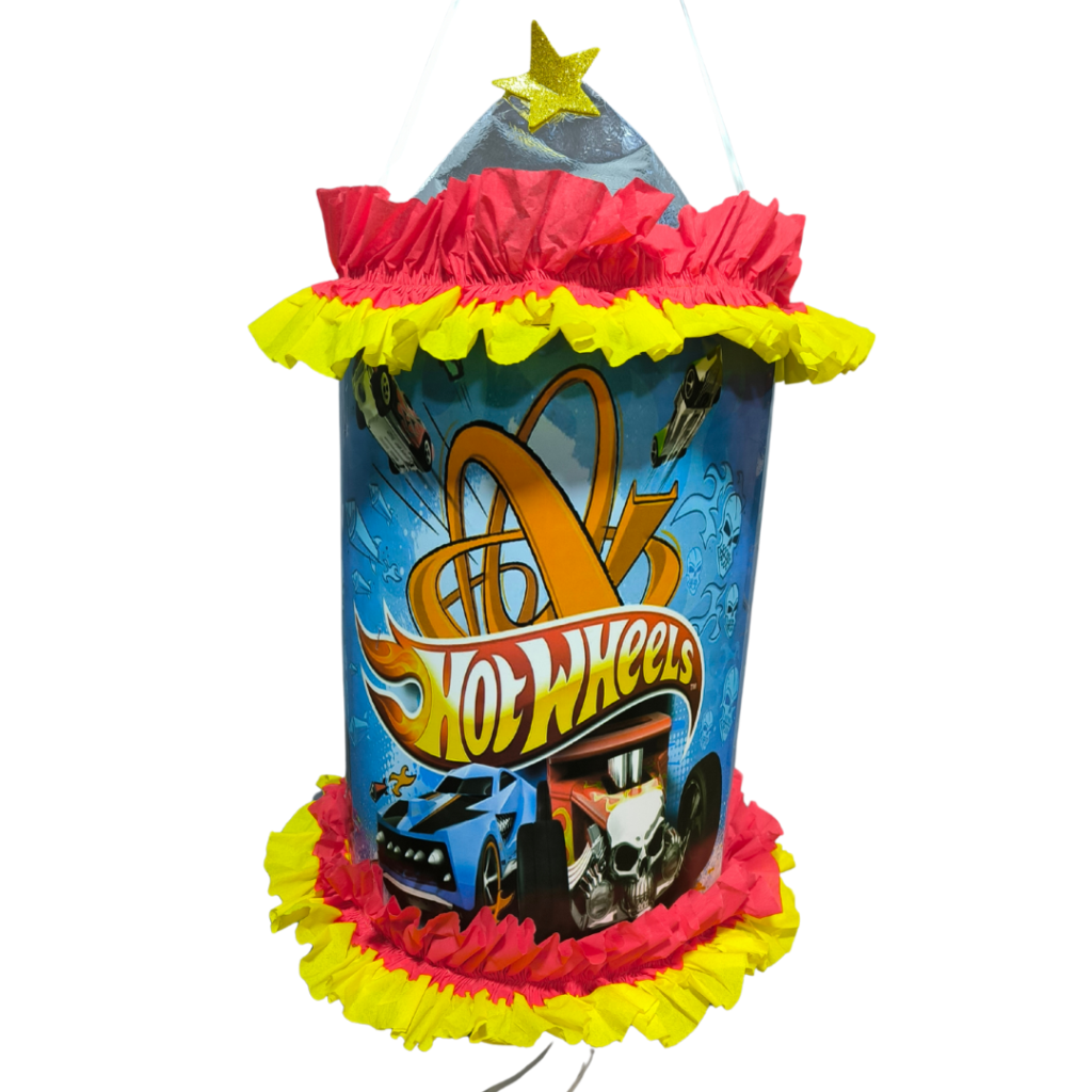 Piñata cumpleaños hot wheels – Dekotillon