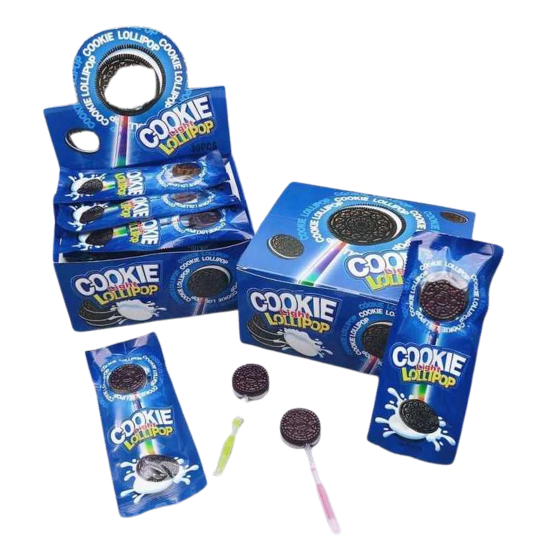 Paleta Chupetín Luminosa Sabor Oreo ( 30 Unidades ) – Dekotillon