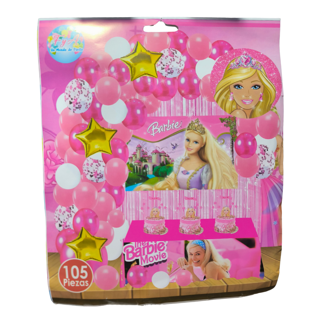 Decoración De Globos Candy Bar Cumpleaños Barbie – Dekotillon